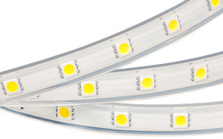 Светодиодная лента ARL-W5060PG-54-220V White 6000K (540 LED, 10m) (arlight, Герметичный) 020537