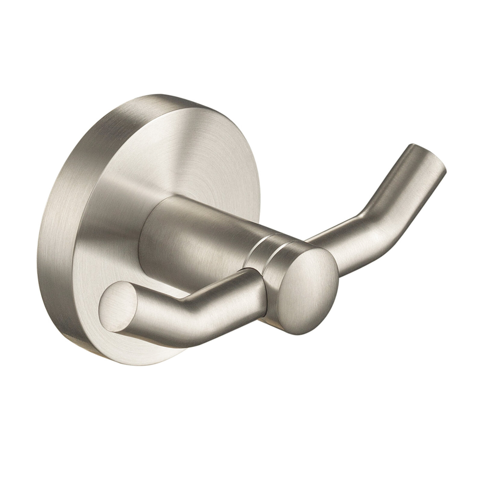 Крючок для полотенца Timo Saona, двойной, крепление шурупы, цвет никель