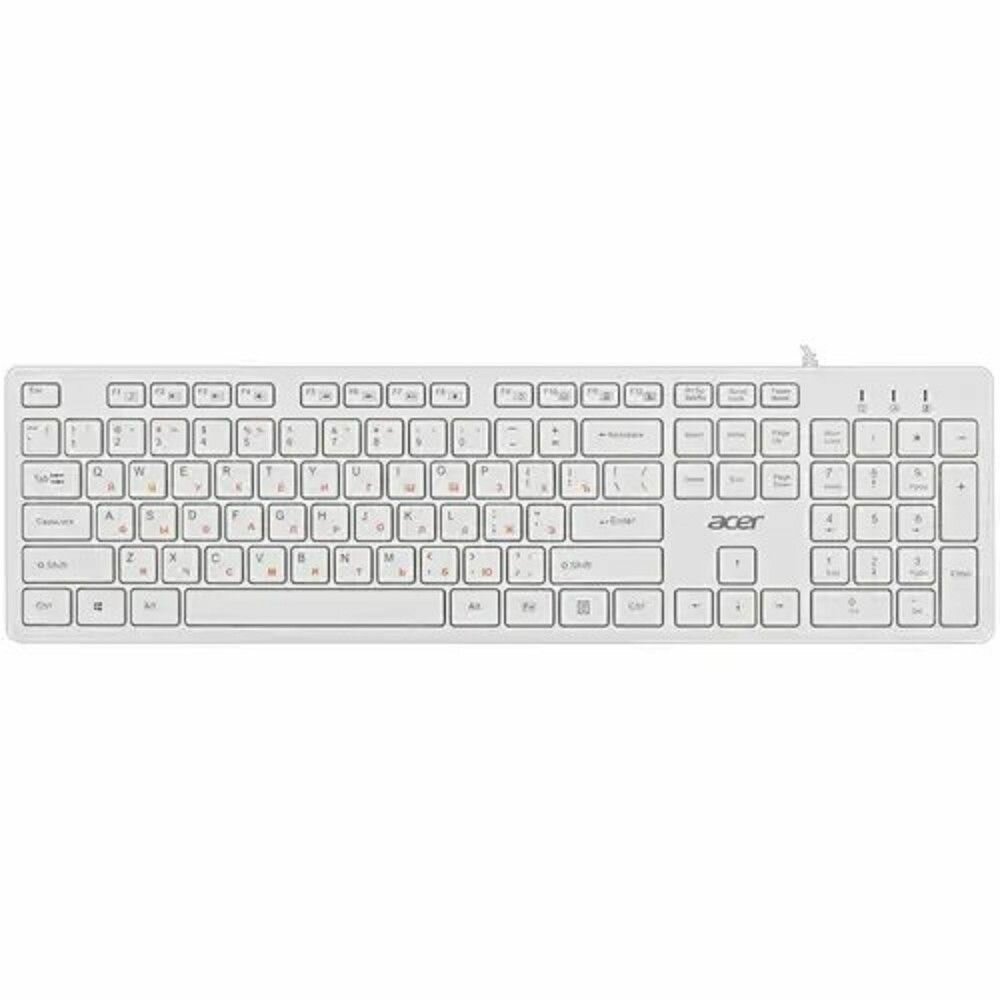 Acer OKW123 ZL. KBDEE.00D белый USB
