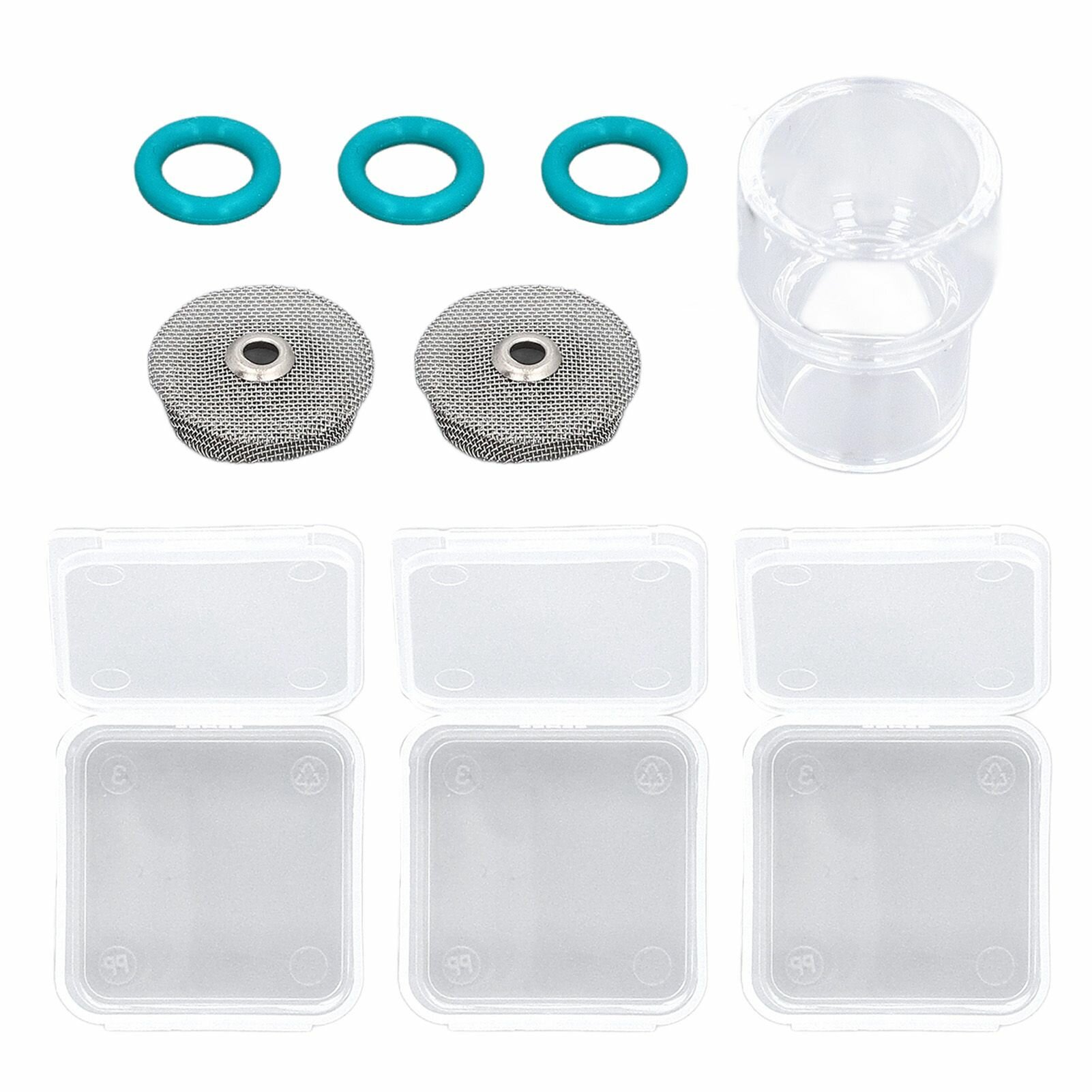 6 зеленых уплотнительных колец для TIG горелок