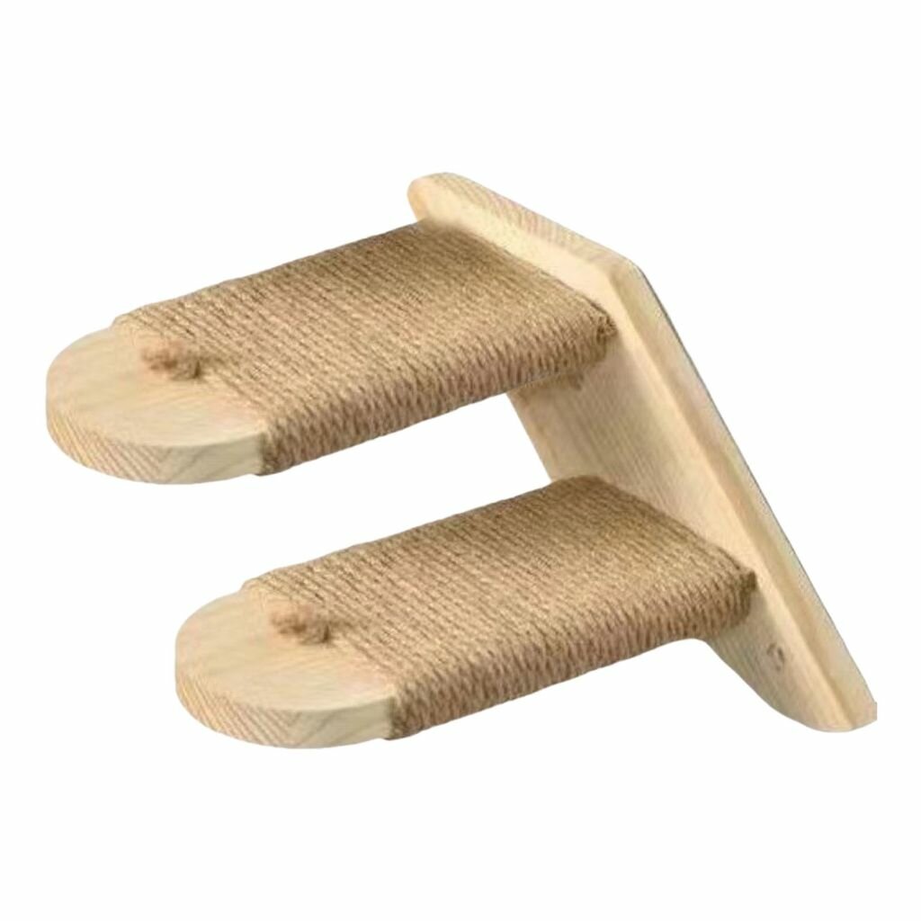 Деревянная кошачья лестница для лазания по стене-второй этаж