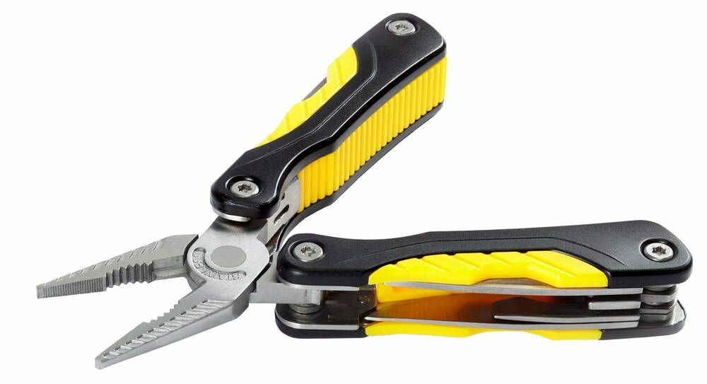 Мультитул STAYER ProTech, 11 в 1, облегчённая модель, нейлоновый чехол, 98 мм 22854_z01