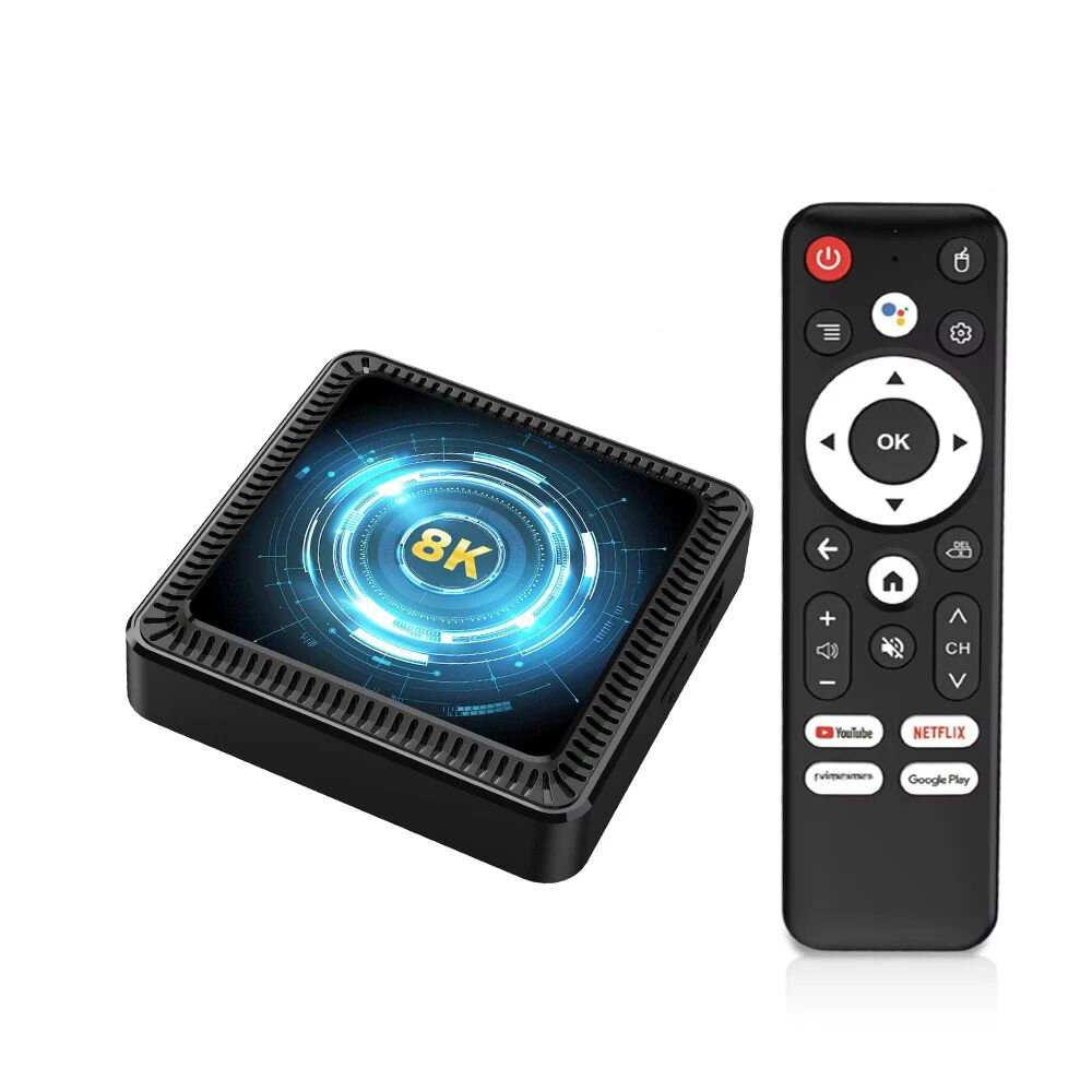 Телевизионная приставка Android 14 Q19, видеоплеер 8K, Allwinner H618, ОЗУ 4 ГБ, ПЗУ 8 ГБ, 64 ГБ, 128 ГБ, Wifi6 AV1, Google Assistant 5G, Smart TV Box