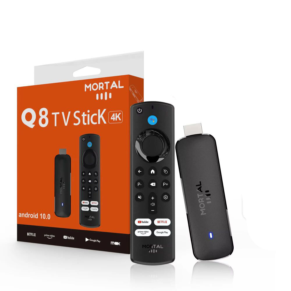 Android 14 TV Stick Full HD 4K 1080P WiFi 6 Google Voice NETFLIX Youtube Q8 BT5 24Fps беспроводной видеодекодер медиаплеер