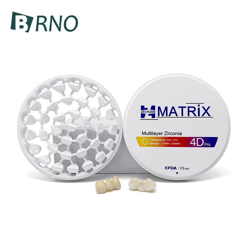 Неу Norton ZECHUAN MATRIX 4D pro Циркониевые блоки для мостов 14 шт 98X16mm A2