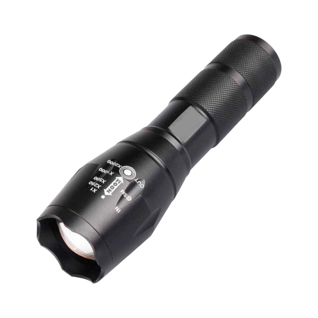 Телескопический зум-блик фиолетовый фонарик USB-фонарик