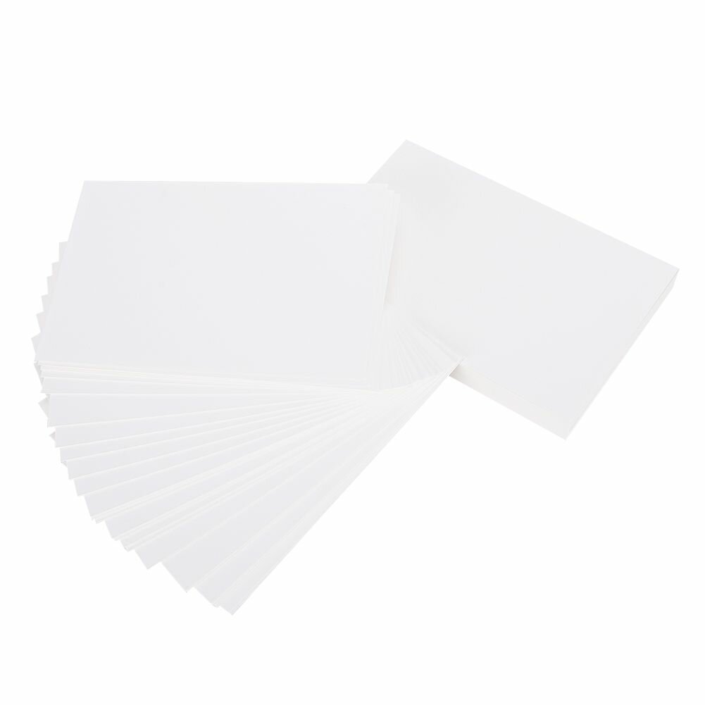 100 шт. белая картонная бумага, плотная ДСП, используемая для обложки книги, тегборд, конверт для фотокниги, прямой угол
