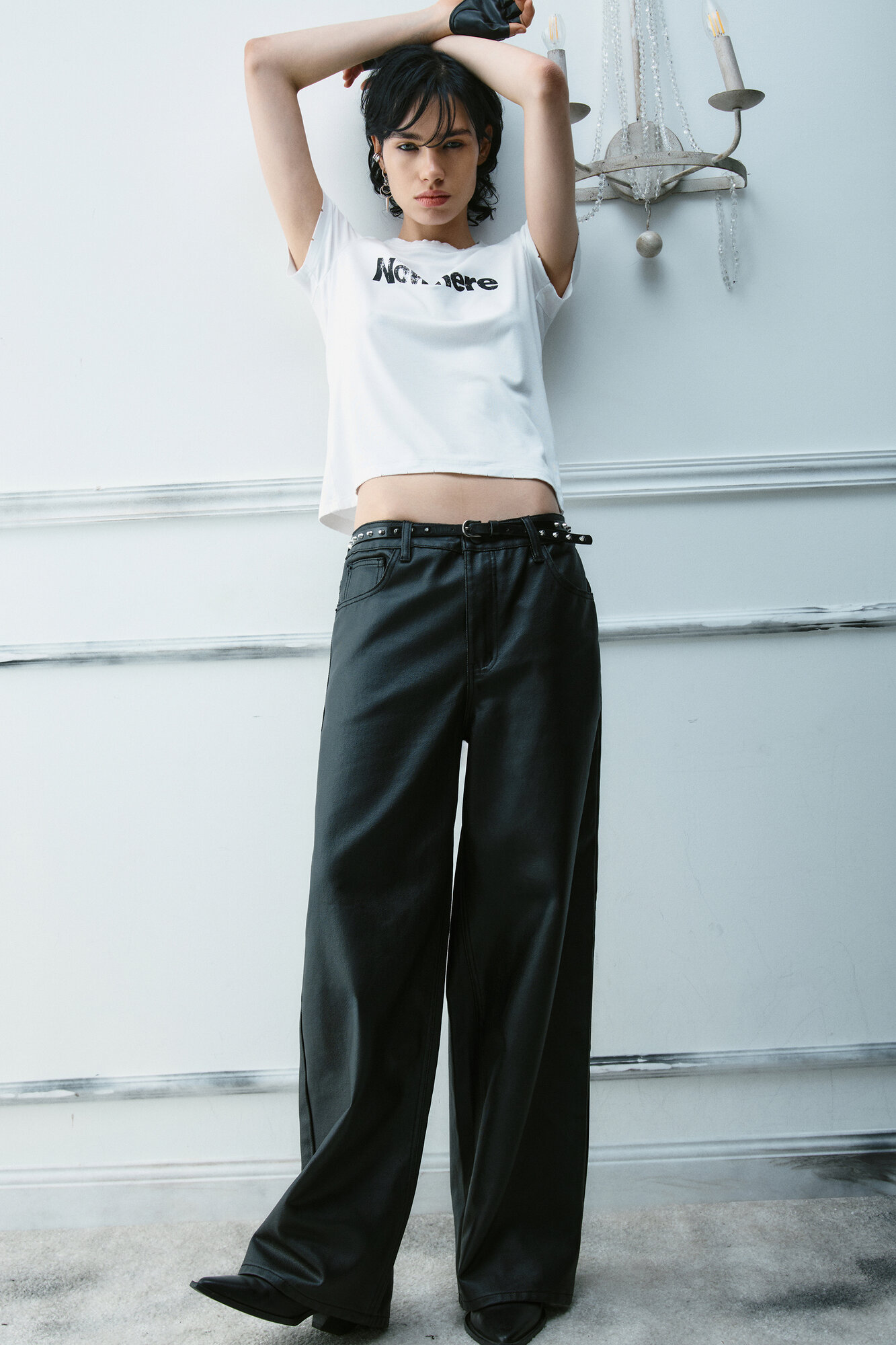 Джинсы широкие Women Rock 