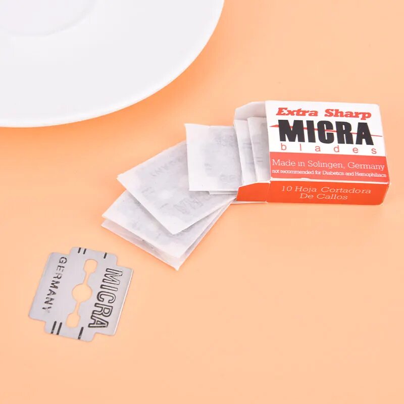 Сменные лезвия для педикюра AACAR 10 шт.