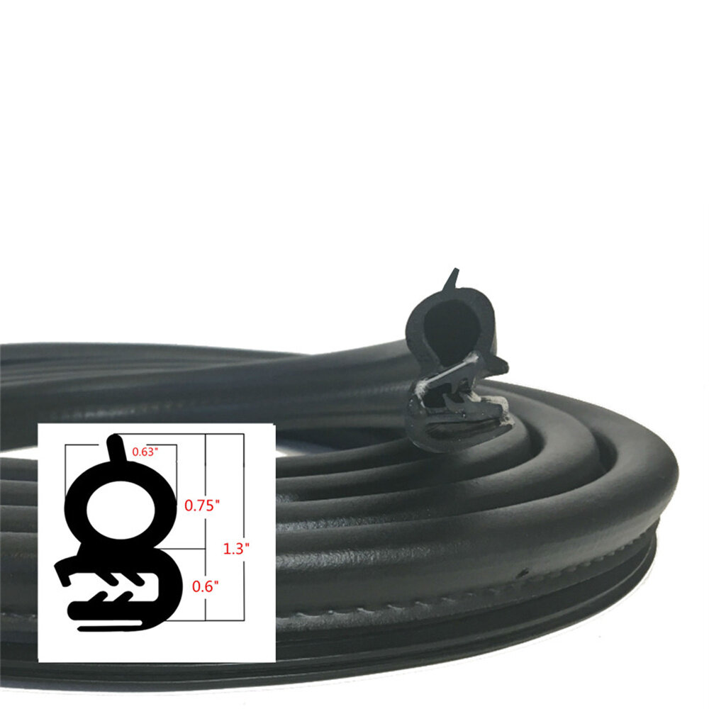 Резиновый уплотнитель двери автомобиля, устанавливаемый на кузов, передний левый или правый, 3 метра, EPDM, стальная лен