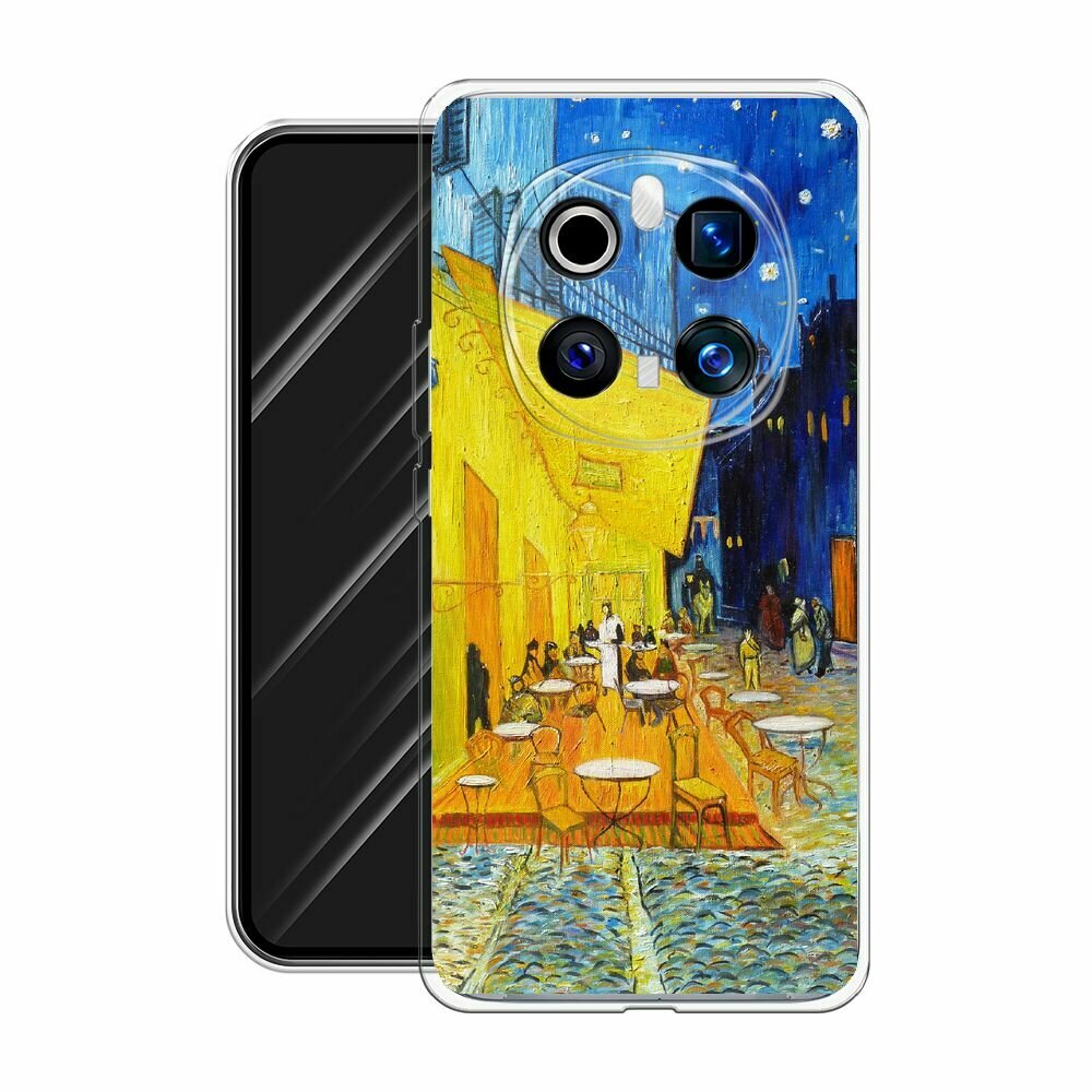 Чехол на Honor Magic 7 Pro / Хонор Мэджик 7 Про с принтом "Ван Гог Желтый дом" — фото 1