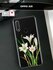 Чехол на Oppo A31 / Оппо А31 с принтом "White lily", прозрачный