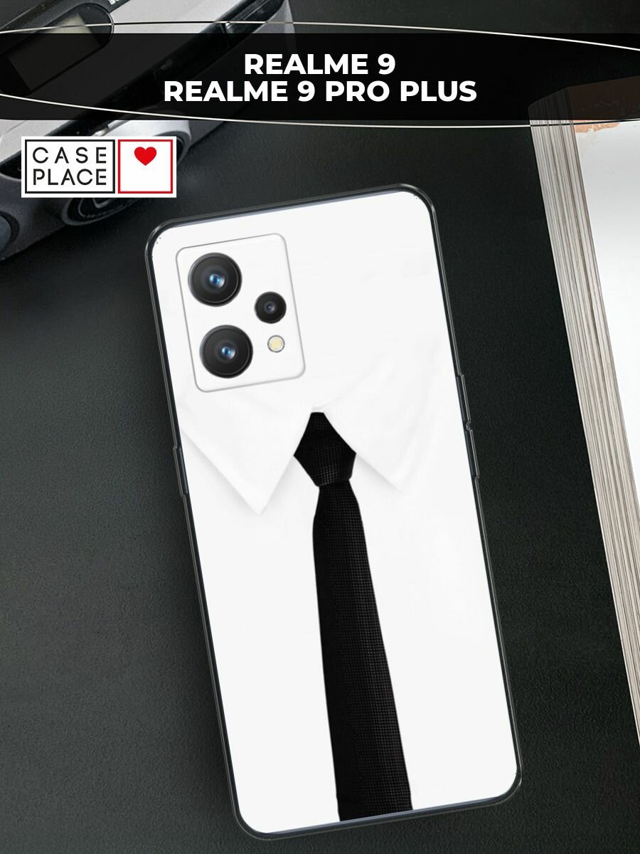 Чехол на Realme 9 4G/9 Pro Plus / Реалми 9 4G/9 Pro Plus с принтом "Галстук"