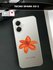 Чехол на Tecno Spark Go 2 / Текно Спарк Го 2 с принтом "Оранжевый цветок", прозр...