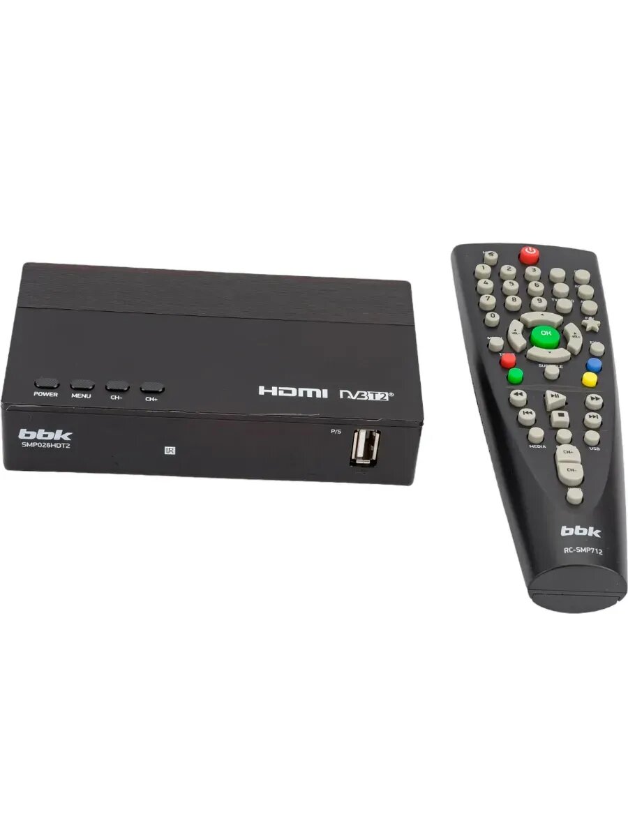 Ресивер DVB-T2 SMP026HDT2 — фото 1