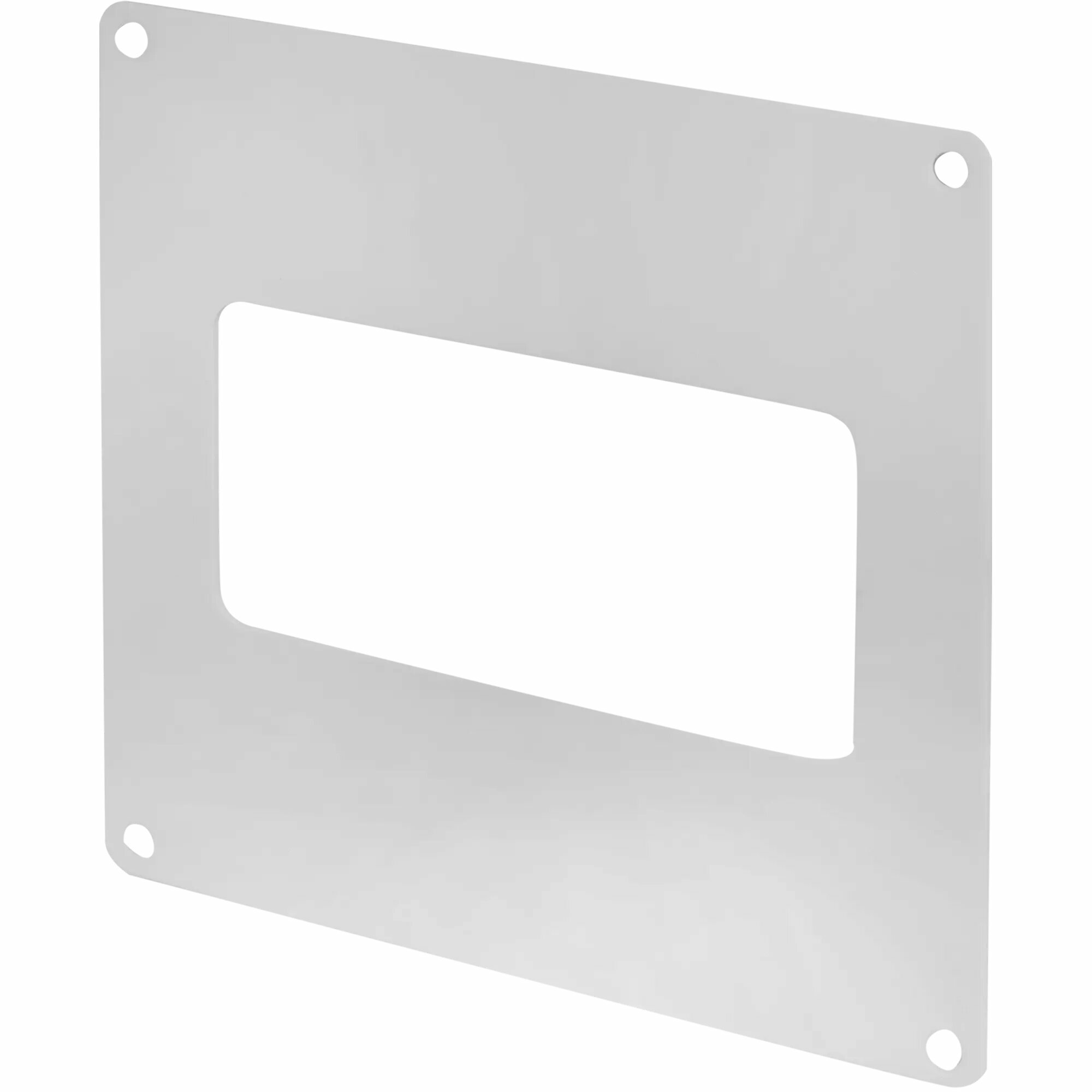 Equation Пластина настенная для плоских воздуховодов 55x110 мм из пластика для монтажа