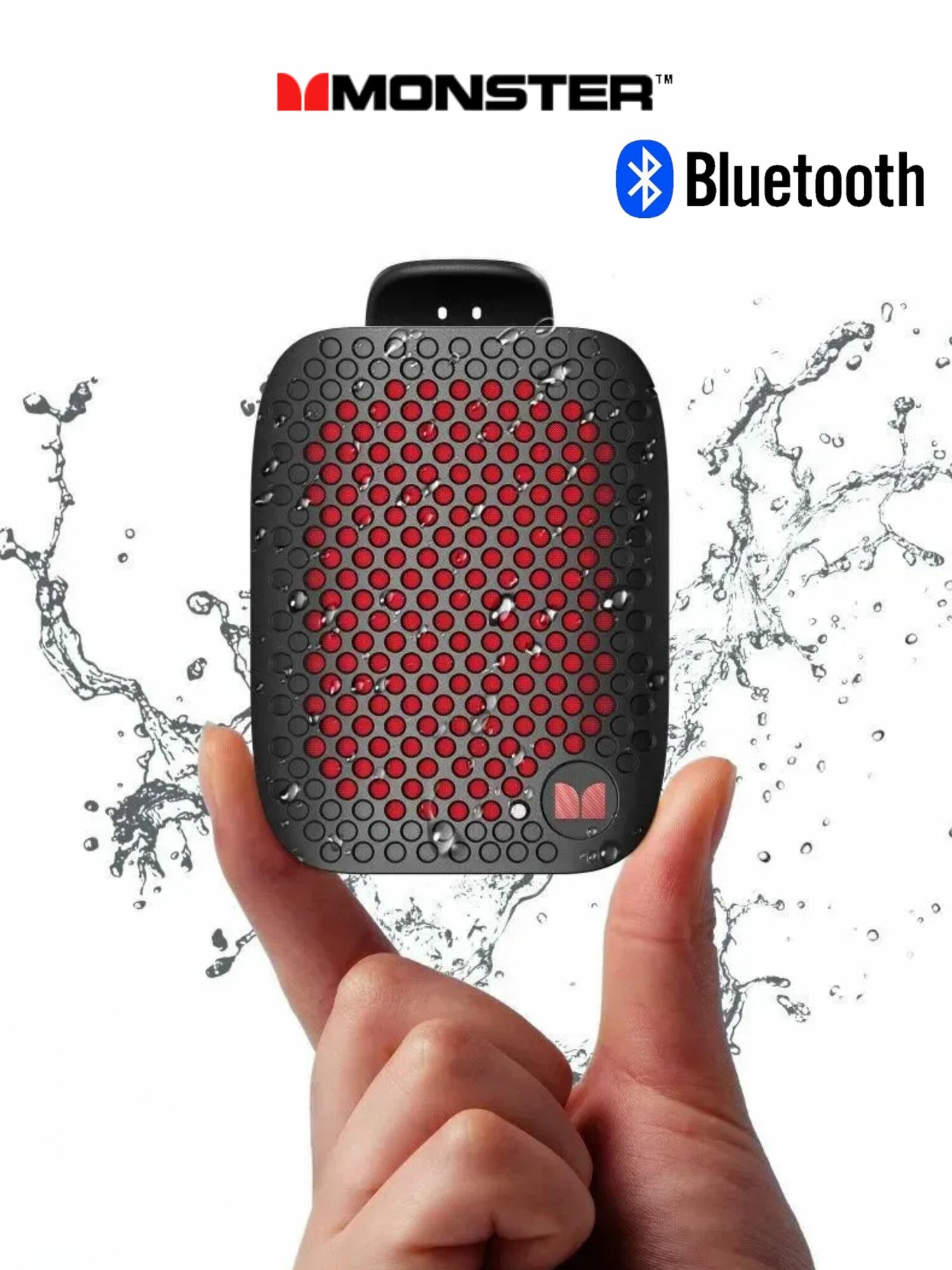 Портативная колонка MONSTER M3, TWS, портативный магнитный зажим, мини