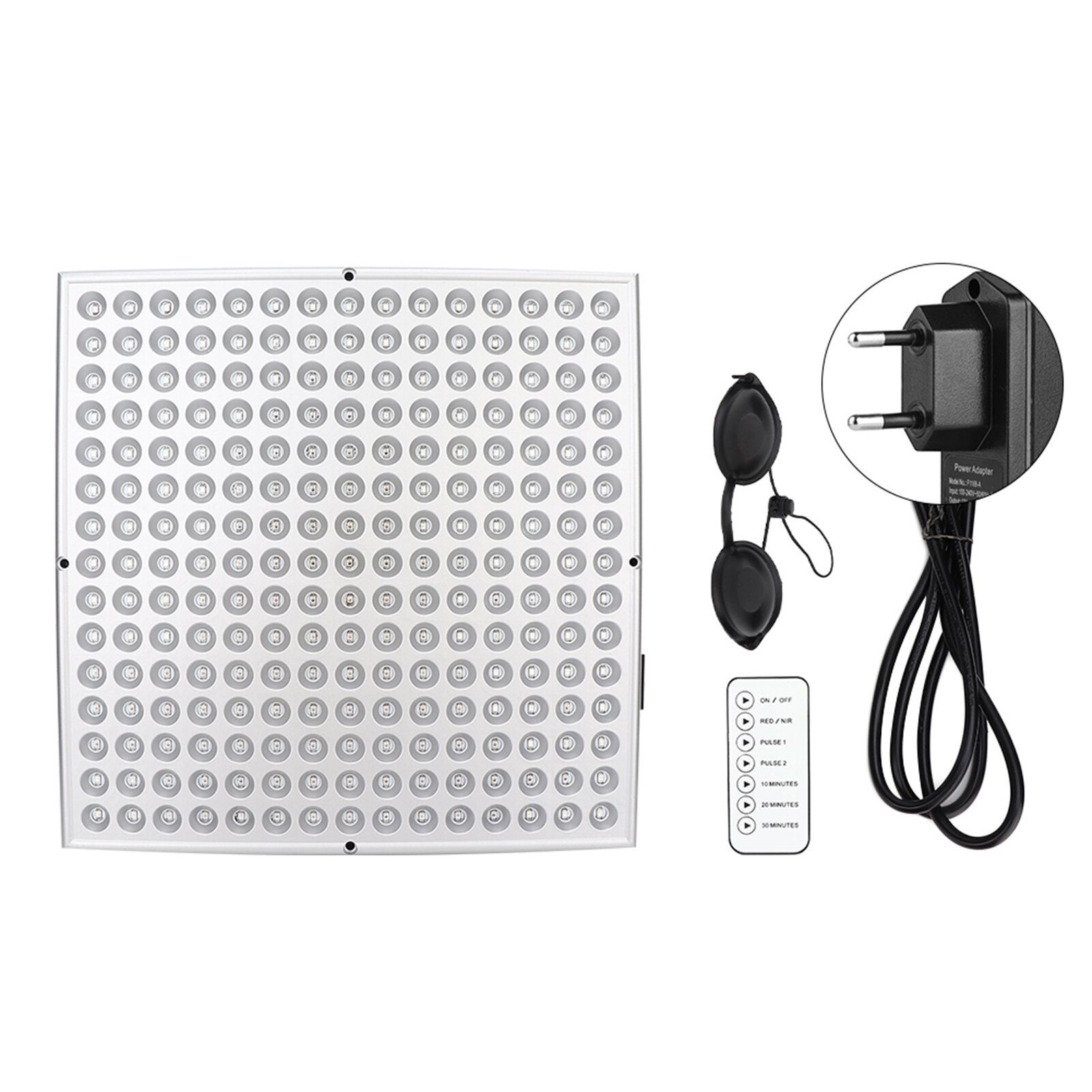 45 Вт светодиодный инфракрасный красный свет для омоложения кожи, удаления морщин, световая панель, терапевтическая лампа, вилка европейского стандарта 100-240 В