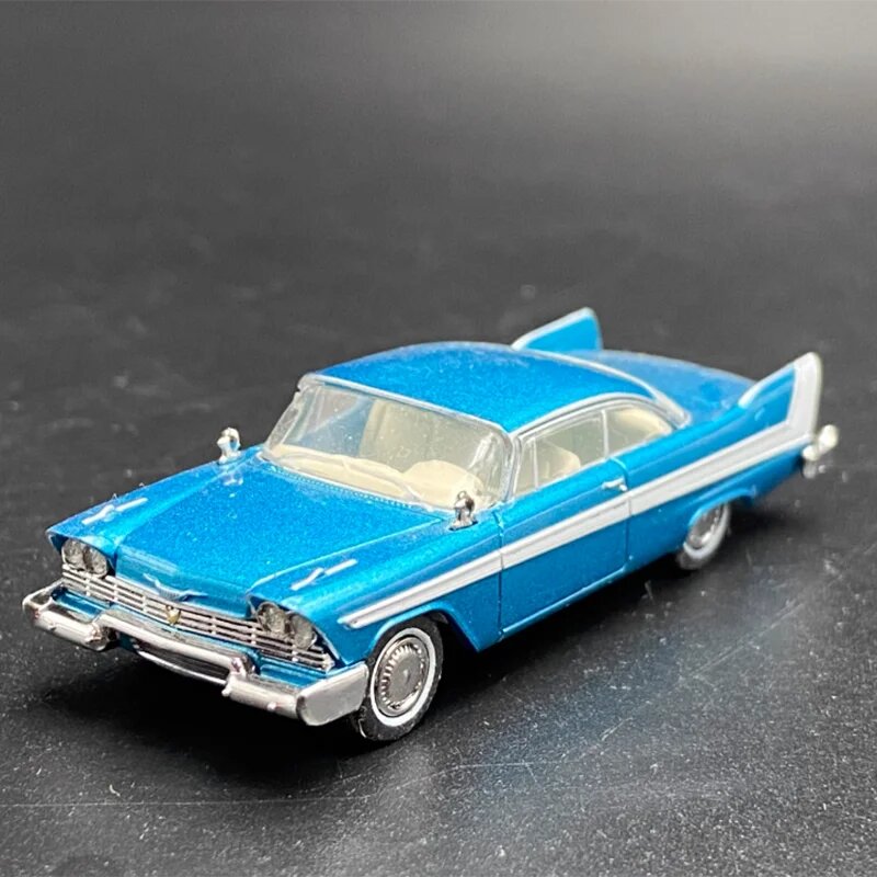Brekina 1:87 Plymouth Fury 1958, имитация модели автомобиля, подарки, коллекция украшений, игрушки для автомобиля, статический дисплей (без розничной коробки), D