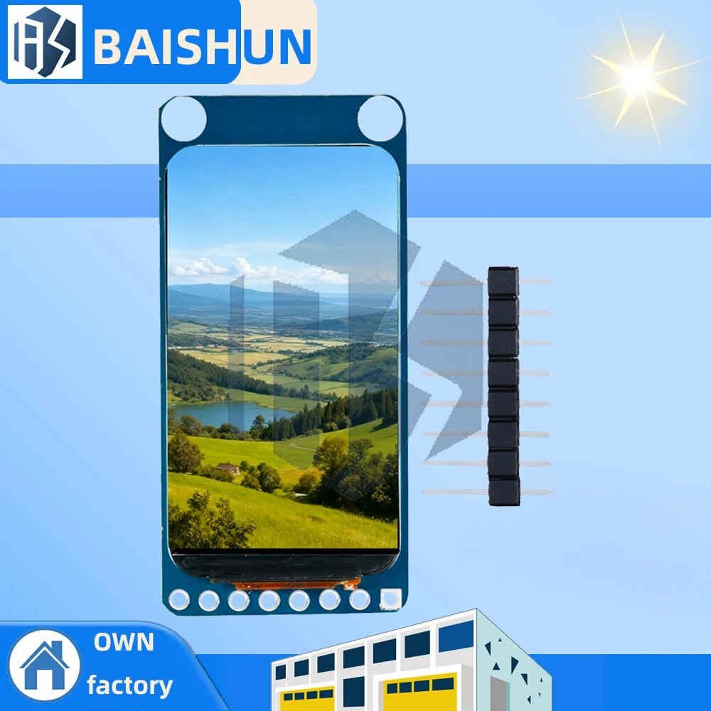 EGBO 1.47 Inch TFT ЖК-дисплей