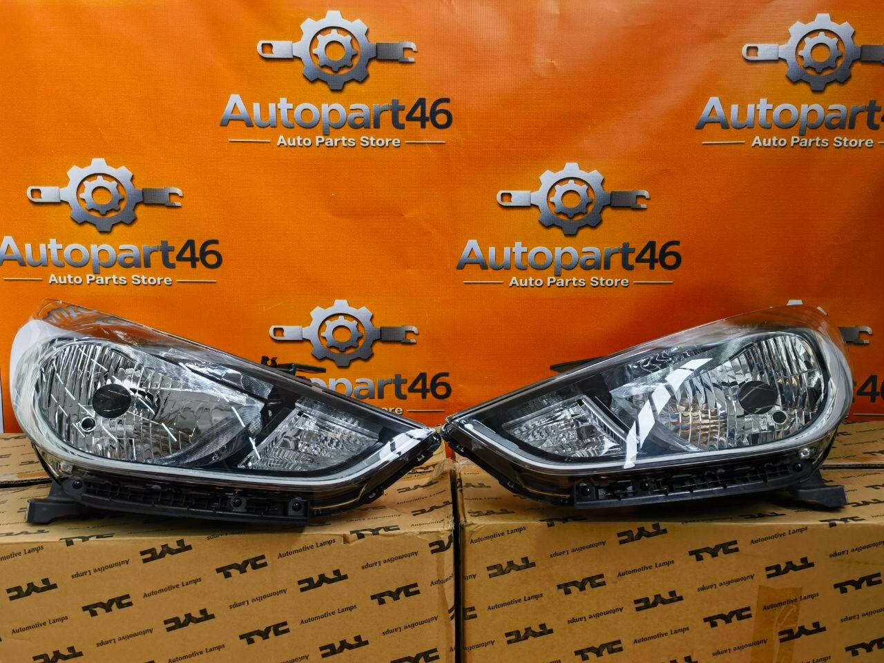 Фары Хёндай Солярис 2 HYUNDAI SOLARIS 2 2017-20г. электрокорректор TYC