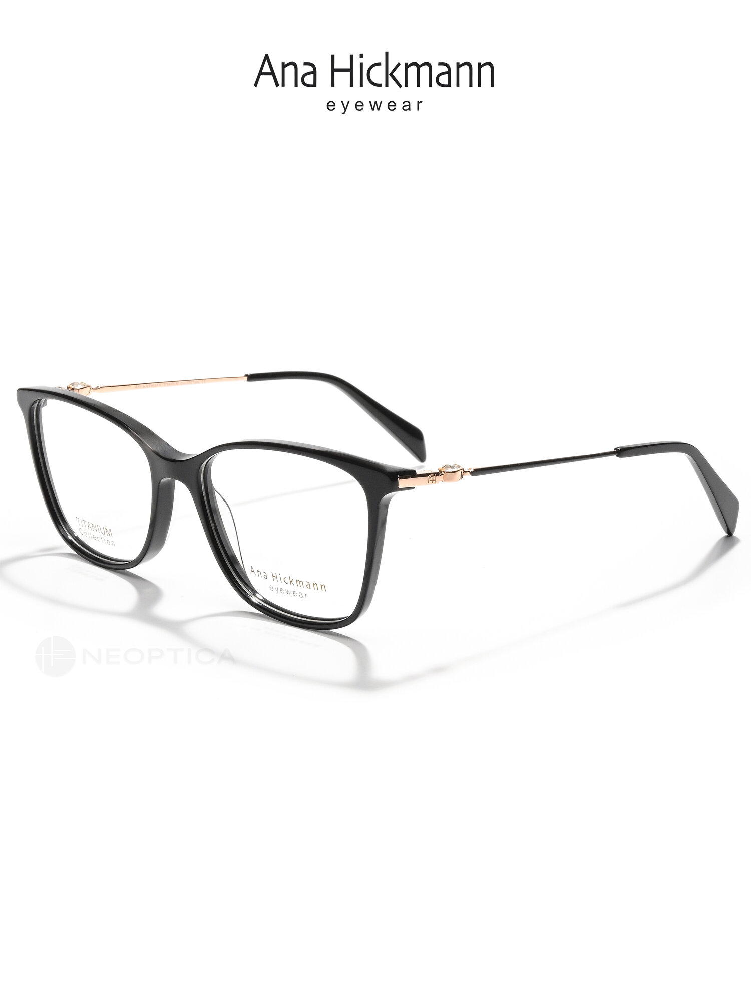 Женская оправа Ana Hickmann AH6514T A01 размер 53