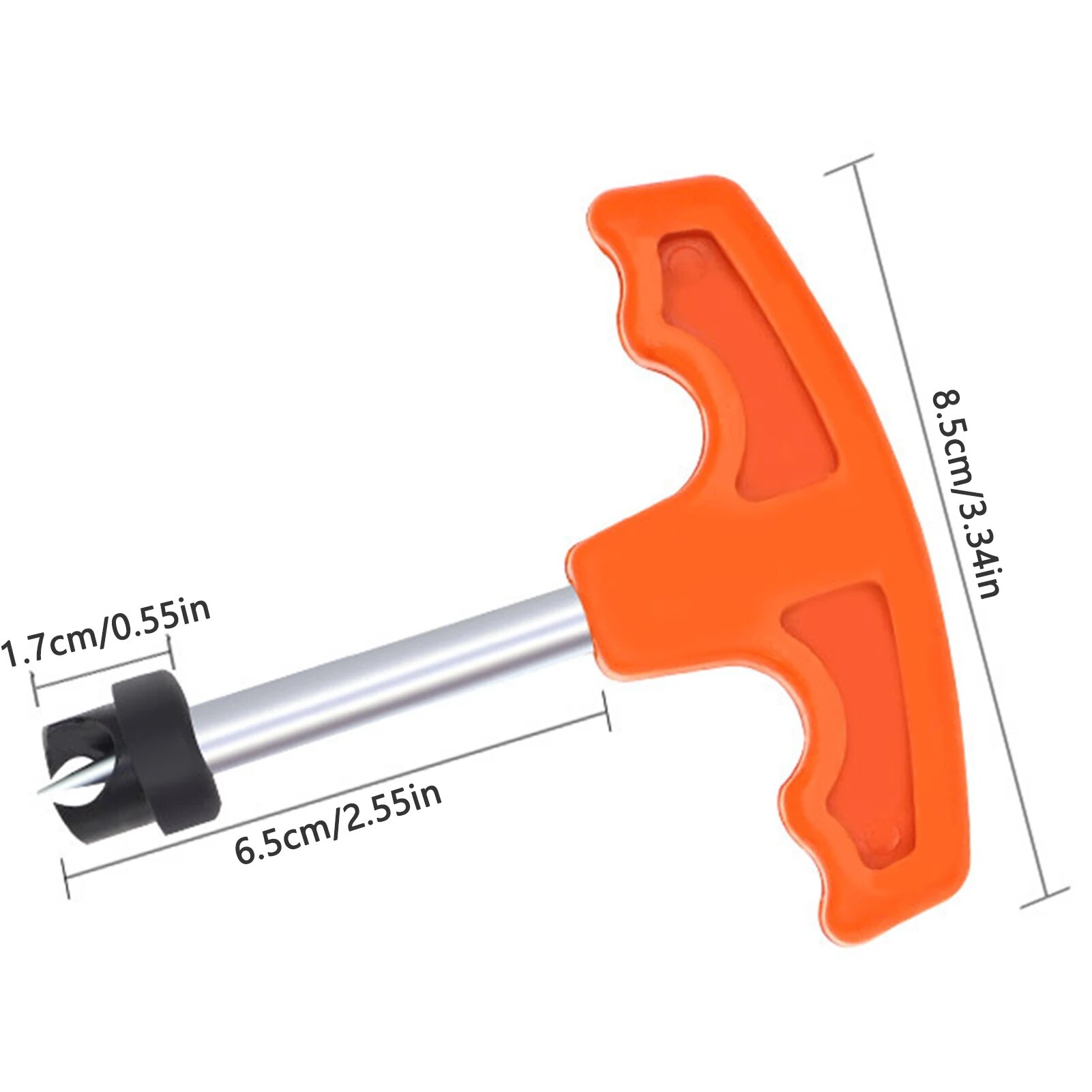 Т-образный инструмент для открывания отверстий, ручное сверло для полива сада, обходной дырокол для полиэтиленовых труб, одинарный перфоратор, аксессуар для водопроводных труб