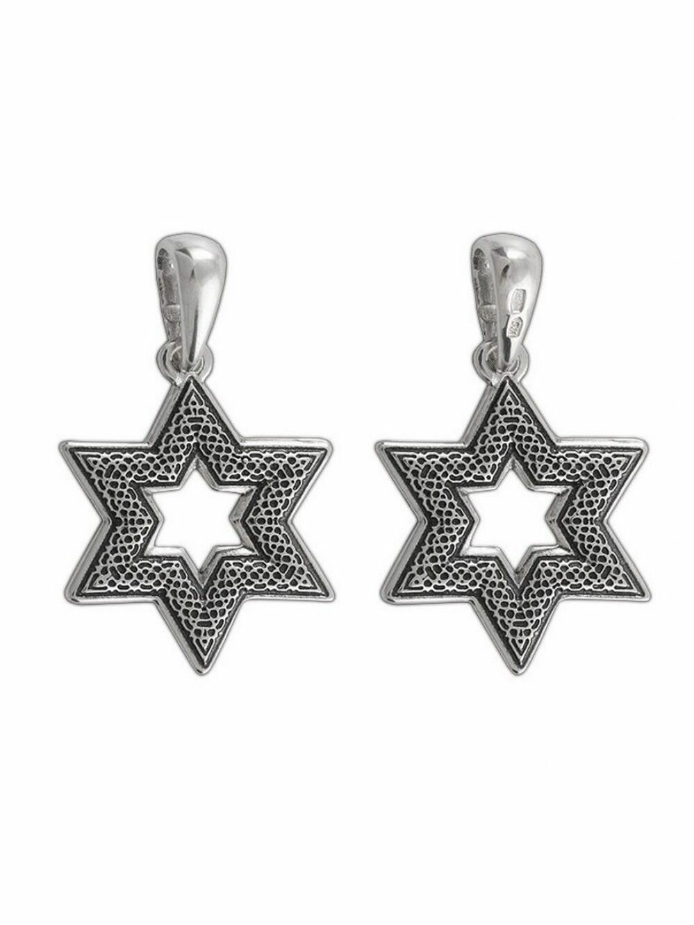 Подвеска, серебро, 925 проба, чернение