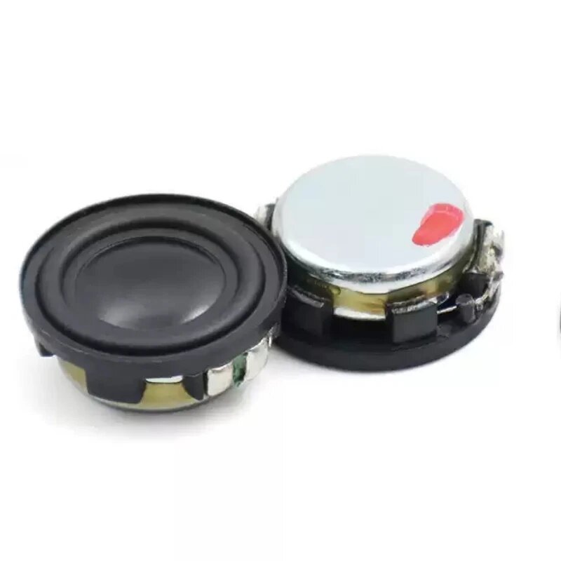 SOTAMIA 2 шт. 20 мм мини-полнодиапазонный басовый динамик 1 дюйм 4 Ом 3 Вт круглый портативный динамик НЧ-динамик DIY Bluetooth-динамики