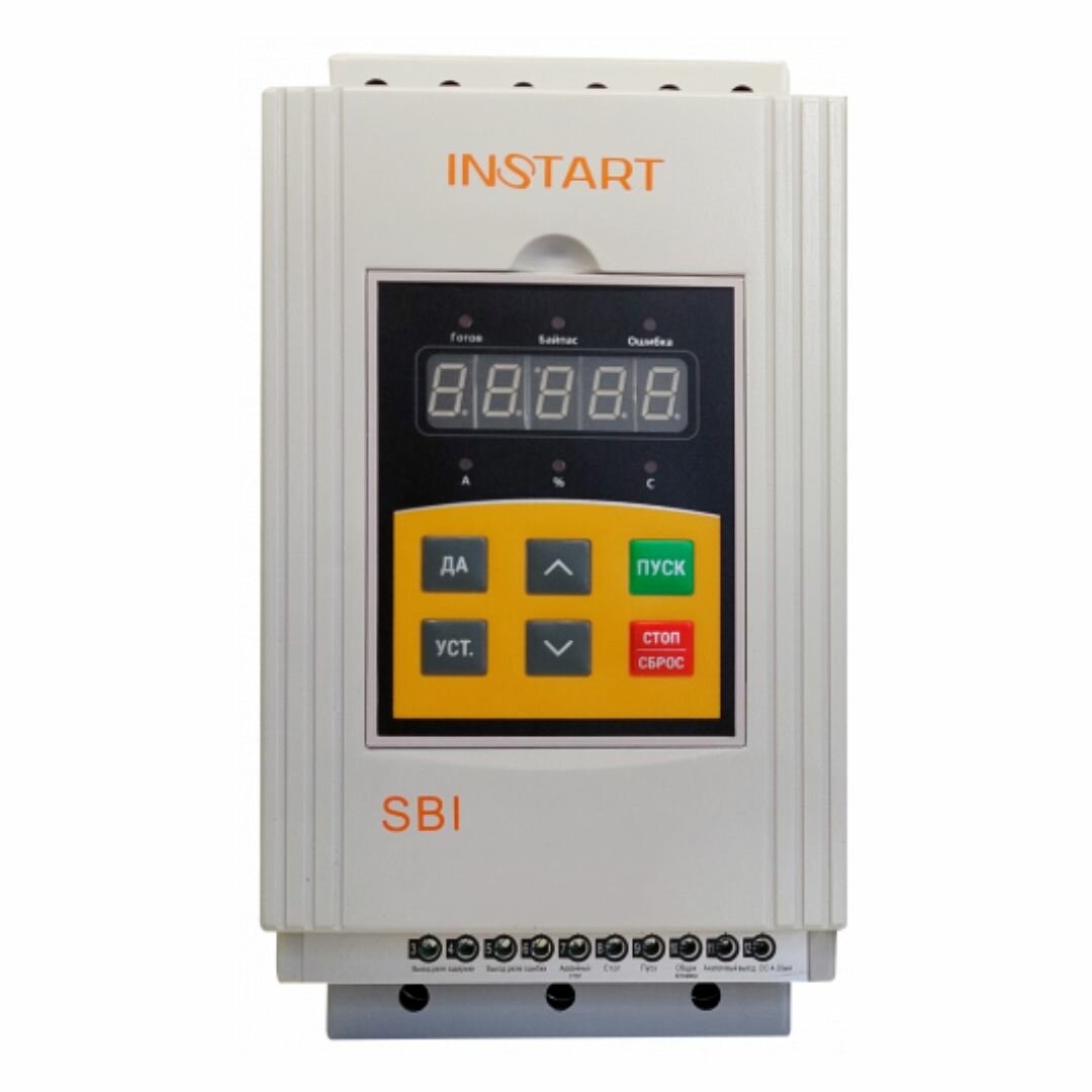 Устройство плавного пуска INSTART SBI-18.5/37-04 18,5 кВт, 37А, 3 фазы, 380В