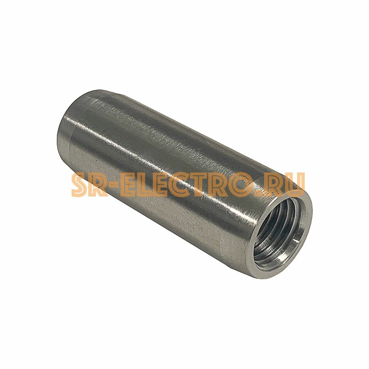 Муфта соединительная для стержней заземления из нержавеющей стали, резьба М16х2