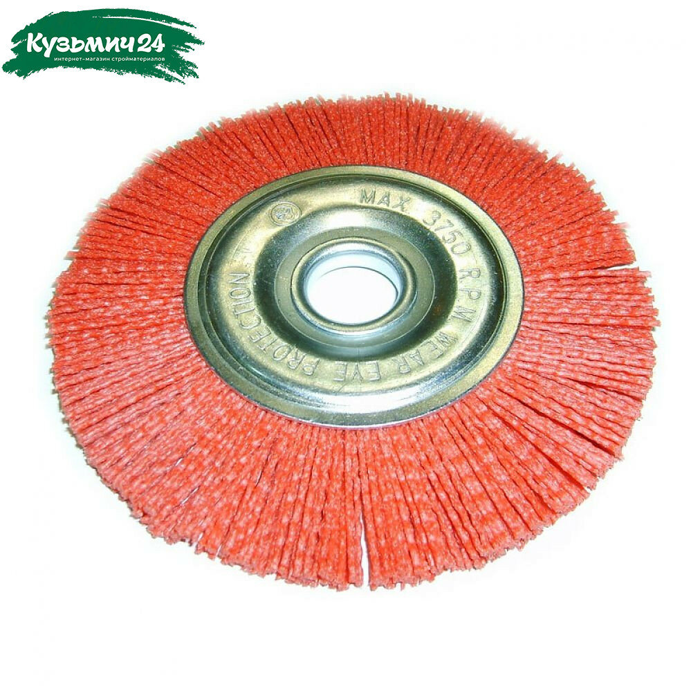 Щетка для УШМ Skrab D150 мм нейлон 35483