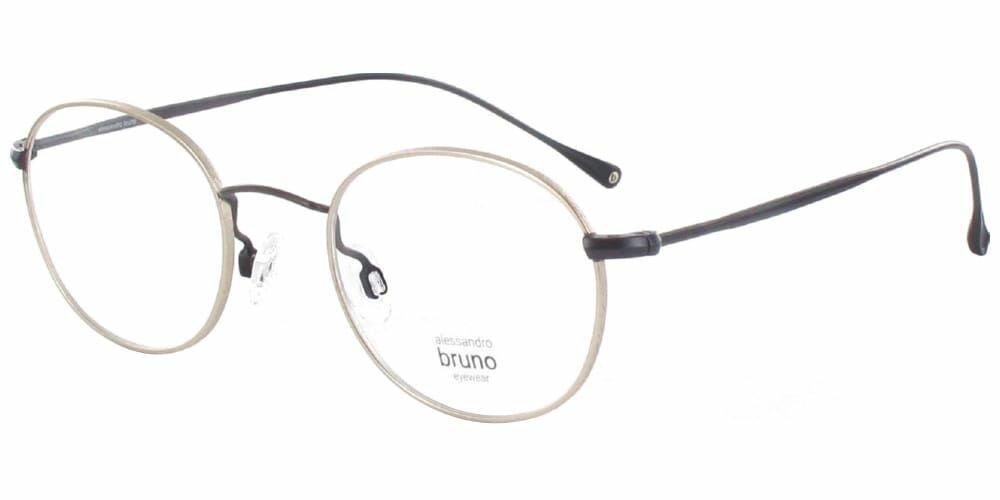 Медицинская оправа Alessandro Bruno 1177-01B мужская глянцевая