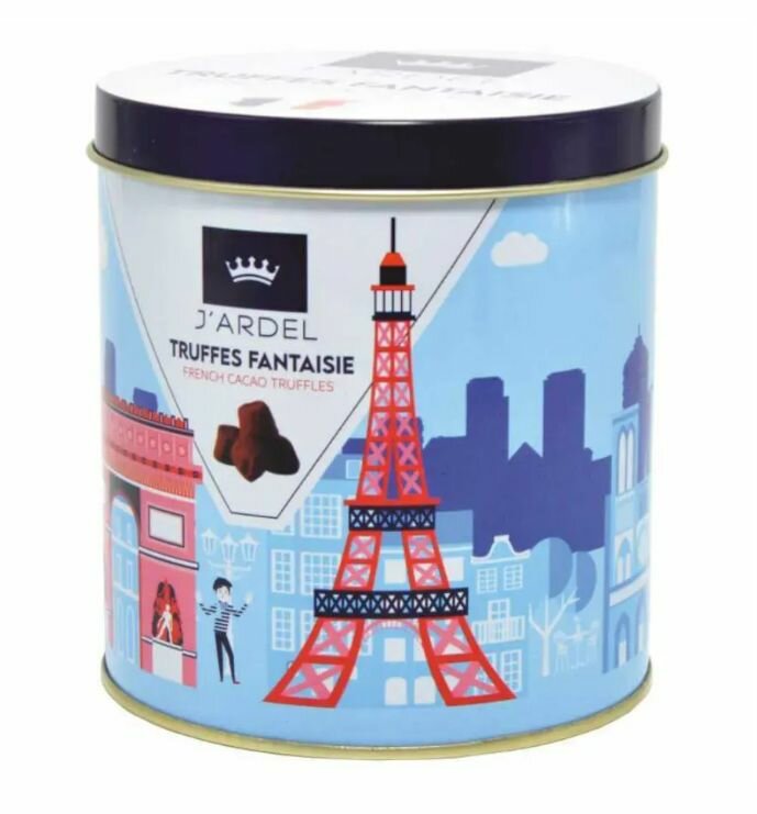 Французские трюфели "J Ardel" париж с апельсиновыми цукатами 200гр