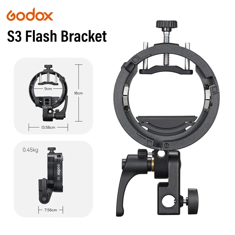 Кронштейн Godox S3 для вспышек S3