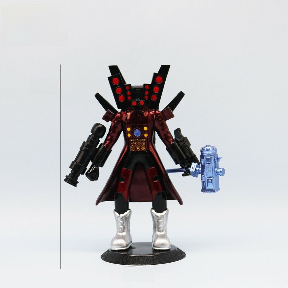 Дрель man pvc фігура з рухомими суглобами і трансформуючими можливостями для ігрового та аніме декору upgraded speaker