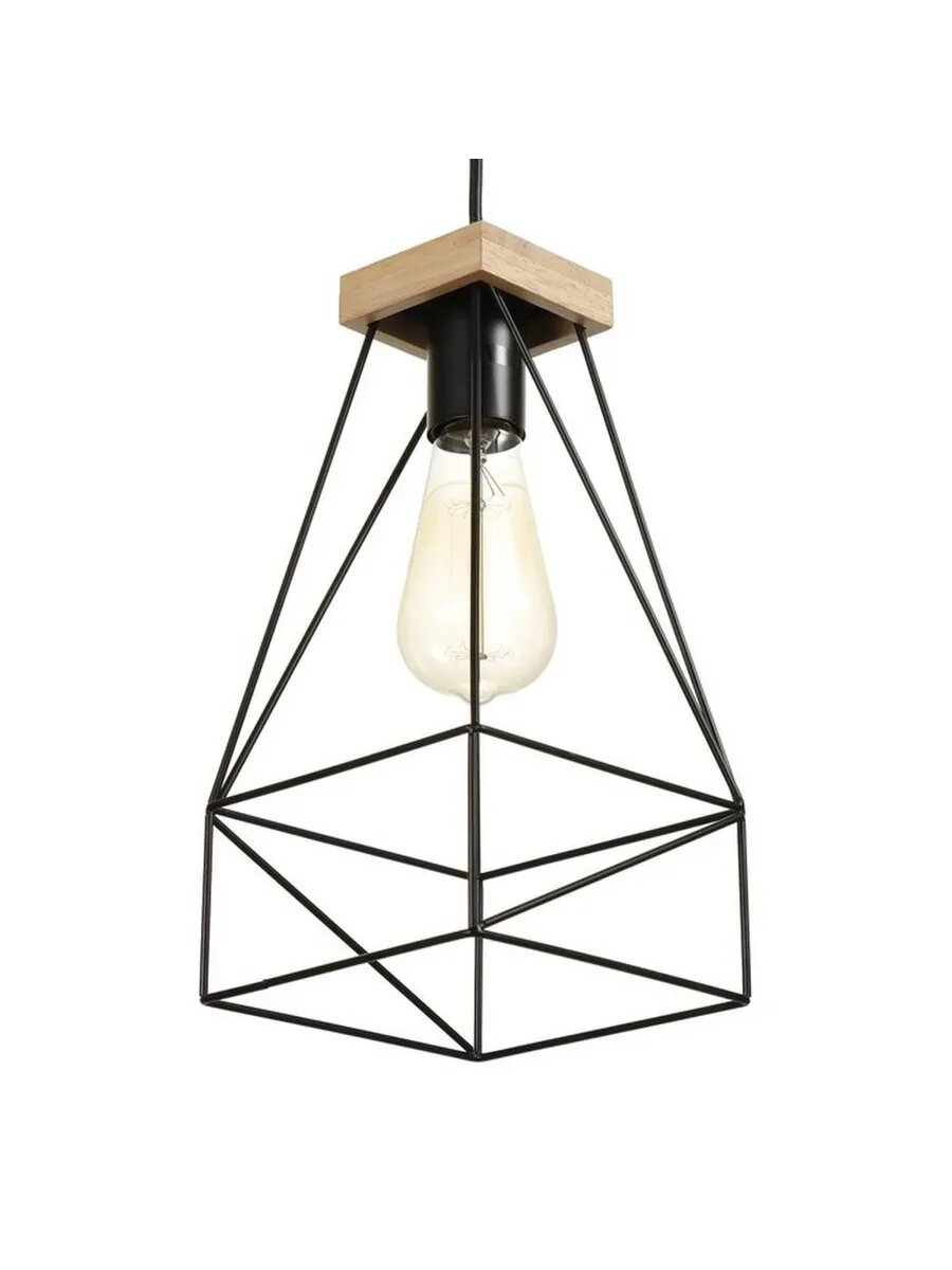 Стильный треугольный светильник в лофт-стиле