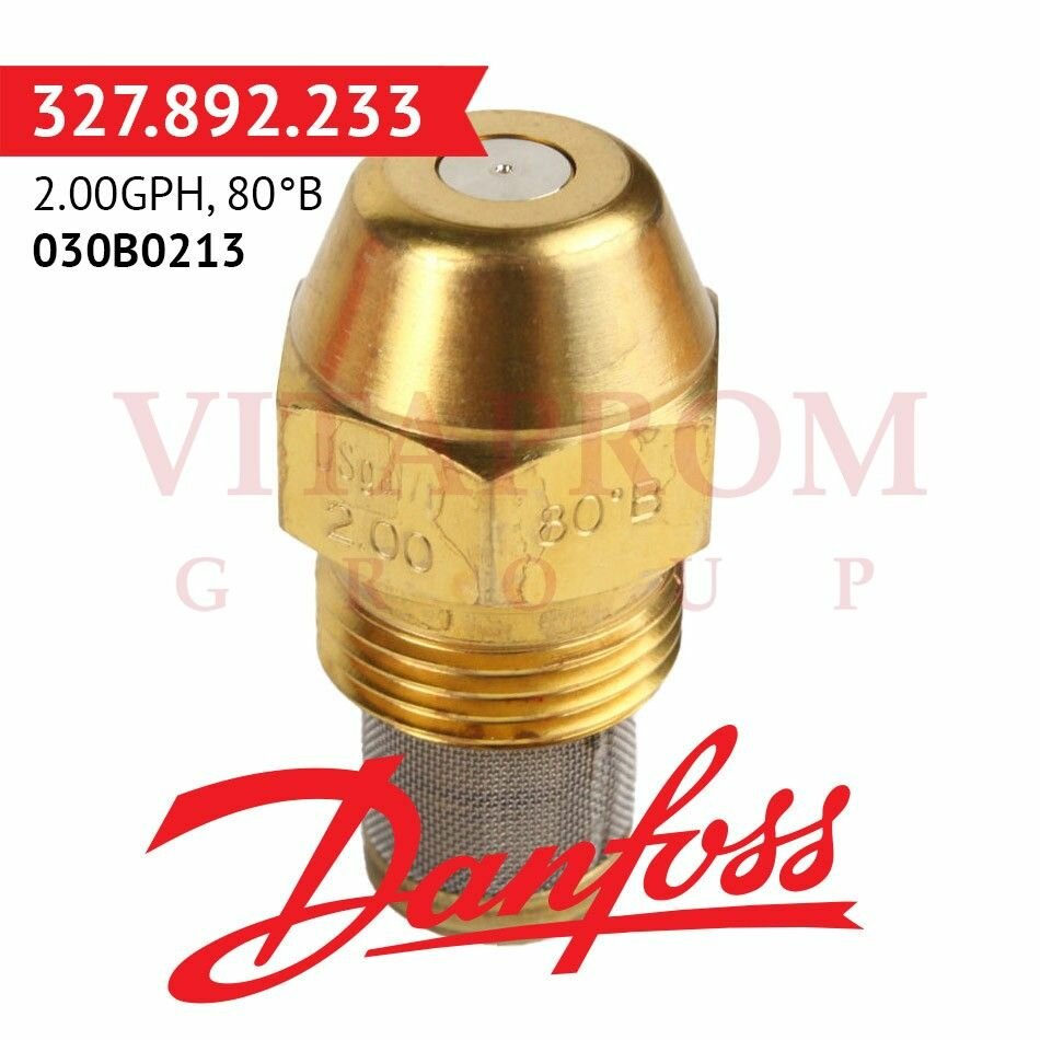 Форсунка Danfoss 2.00GPH, 80B, 030B0213 — фото 1