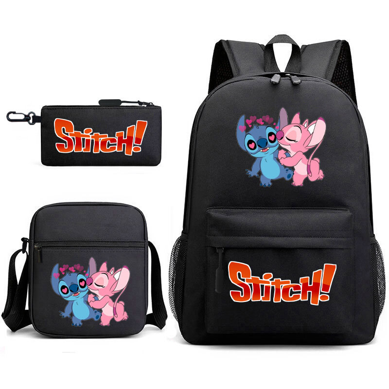 Лидер продаж в европейском и американском школьном сезоне, студенческий рюкзак, рюкзак с теплопередачей, сумка через плечо, пенал, набор из трех предметов