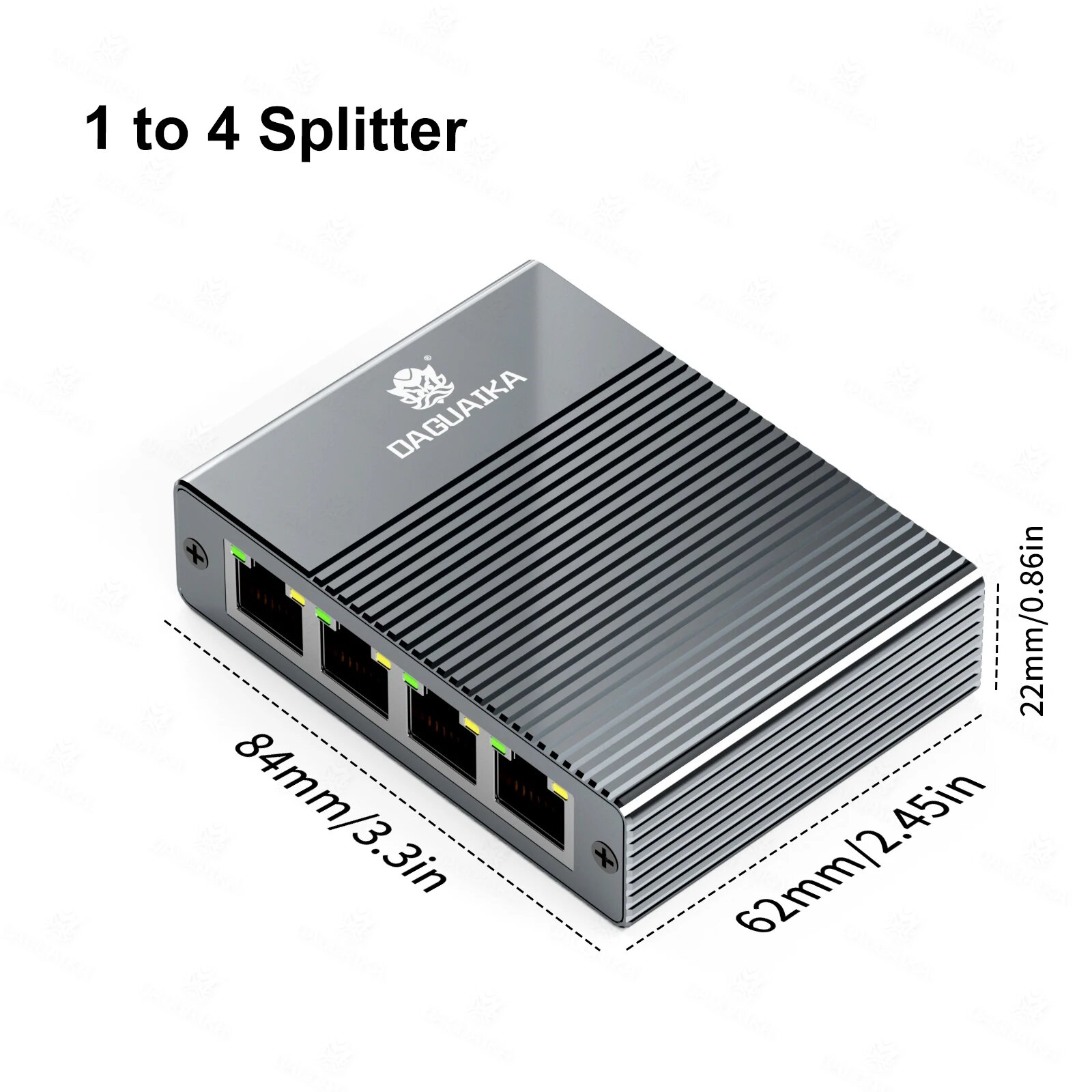 Разветвитель Ethernet Daguaika 1 to 4 RJ45