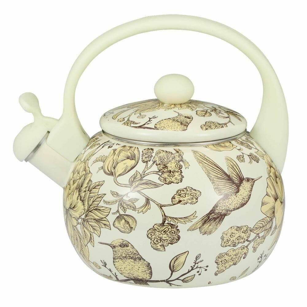 Чайник KELLI KL-4476, со свистком, термоизолированная ручка, 2,5л