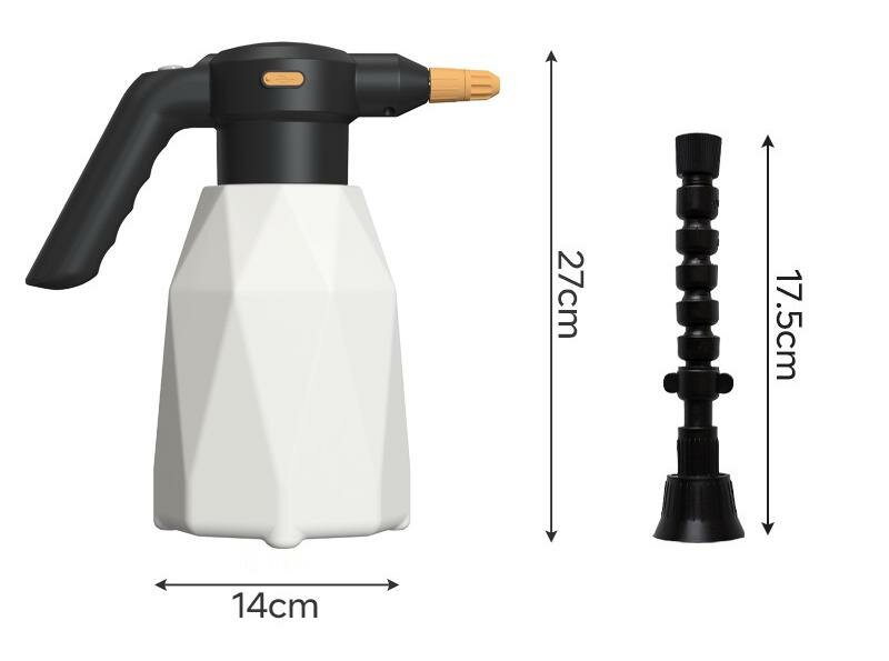 Электрическая лейка объемом 2 л, ручной опрыскиватель, перезаряжаемый садовый инструмент