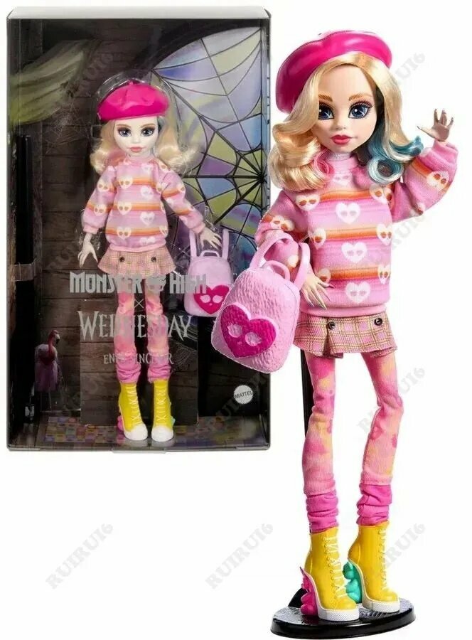Кукла Mattel Monster High Wednesday Enid Sinclair Кукла Монстер Хай Уэнсдей Энид Синклер HJX05