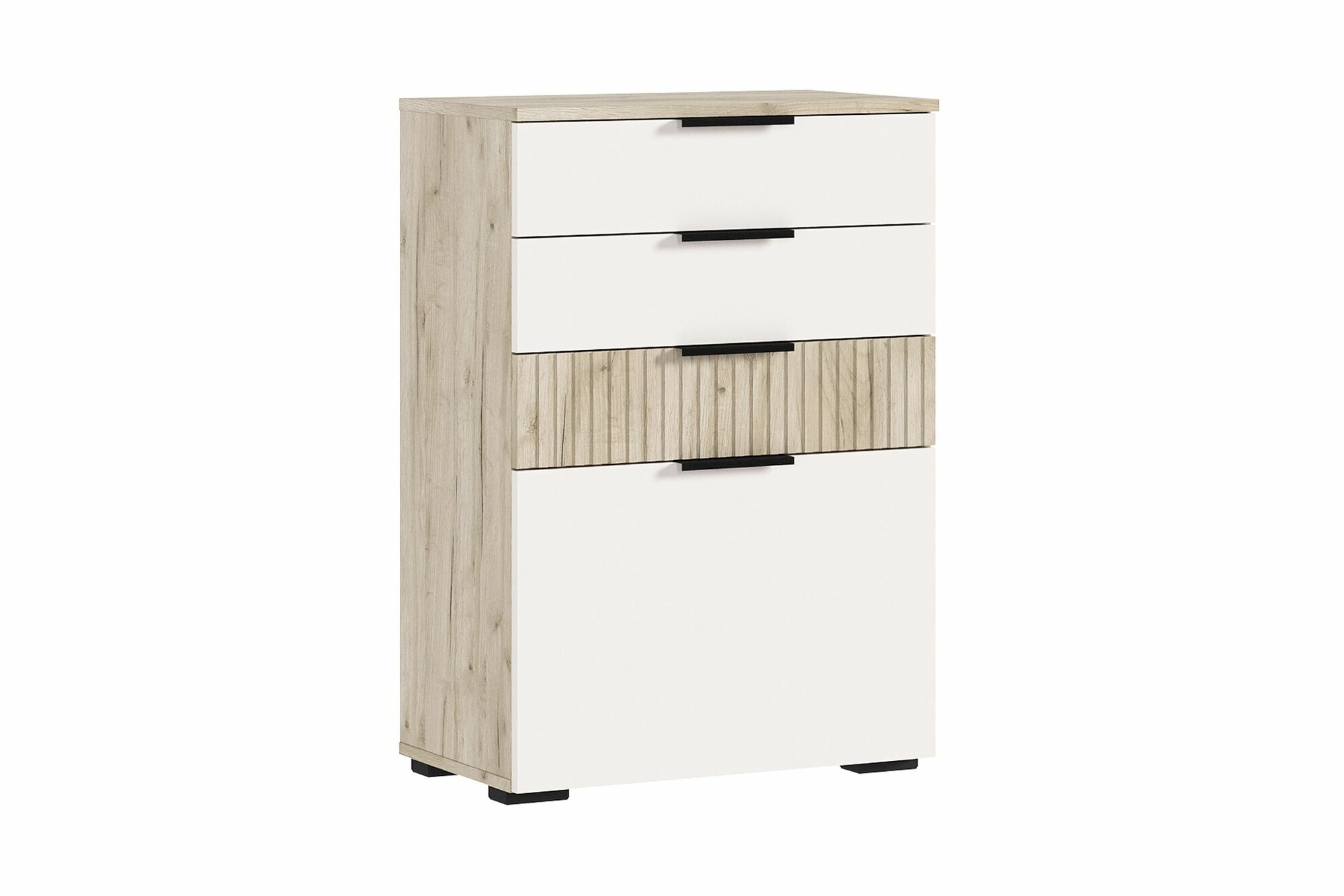 Комод роджинамиф 600 Кашемир/Дуб Крафт серый