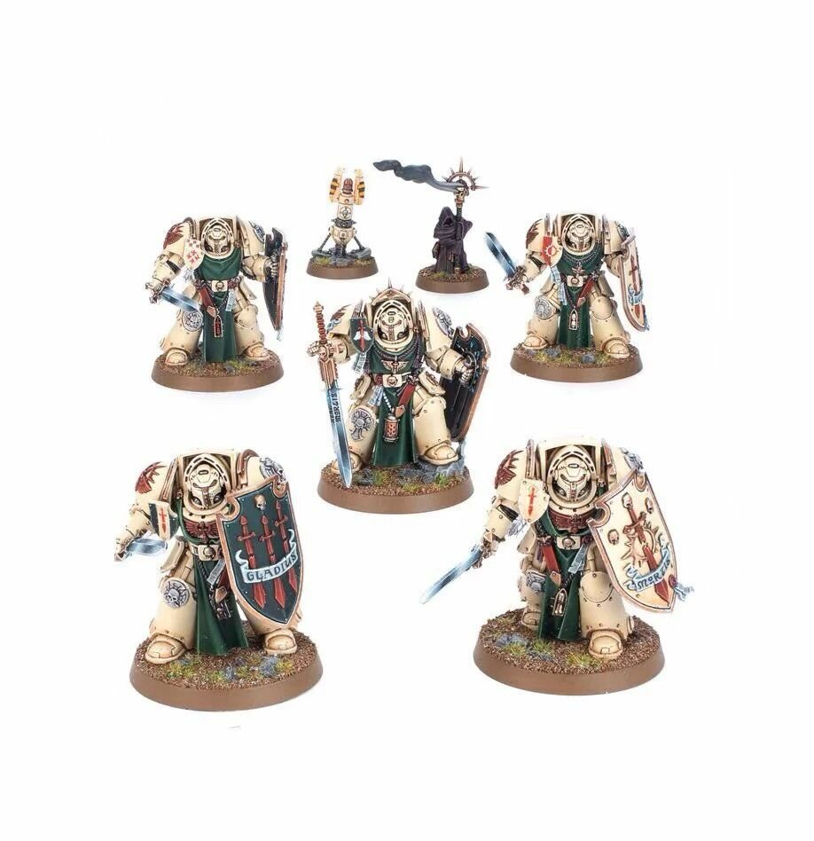 Смола Миниатюра Warhammer 40000 Dark Angel Deathwing Knight / миниатюр для настольной игры Упражнения для раскрашивания