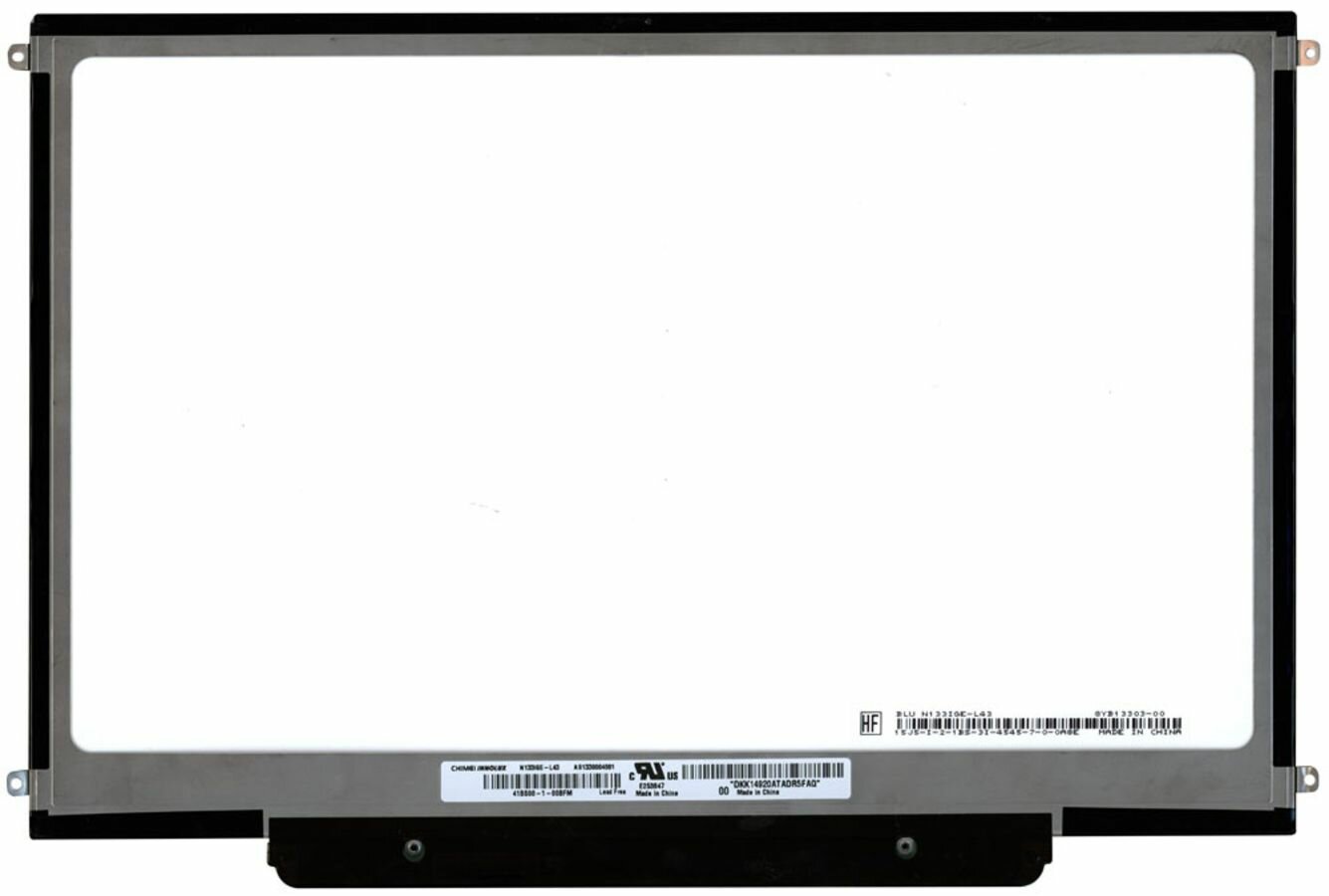 Матрица совместимая с N133IGE-L43, 13.3" дюйма, 1280x800 (WXGA), Chi Mei (CMO), Светодиодная (LED)
