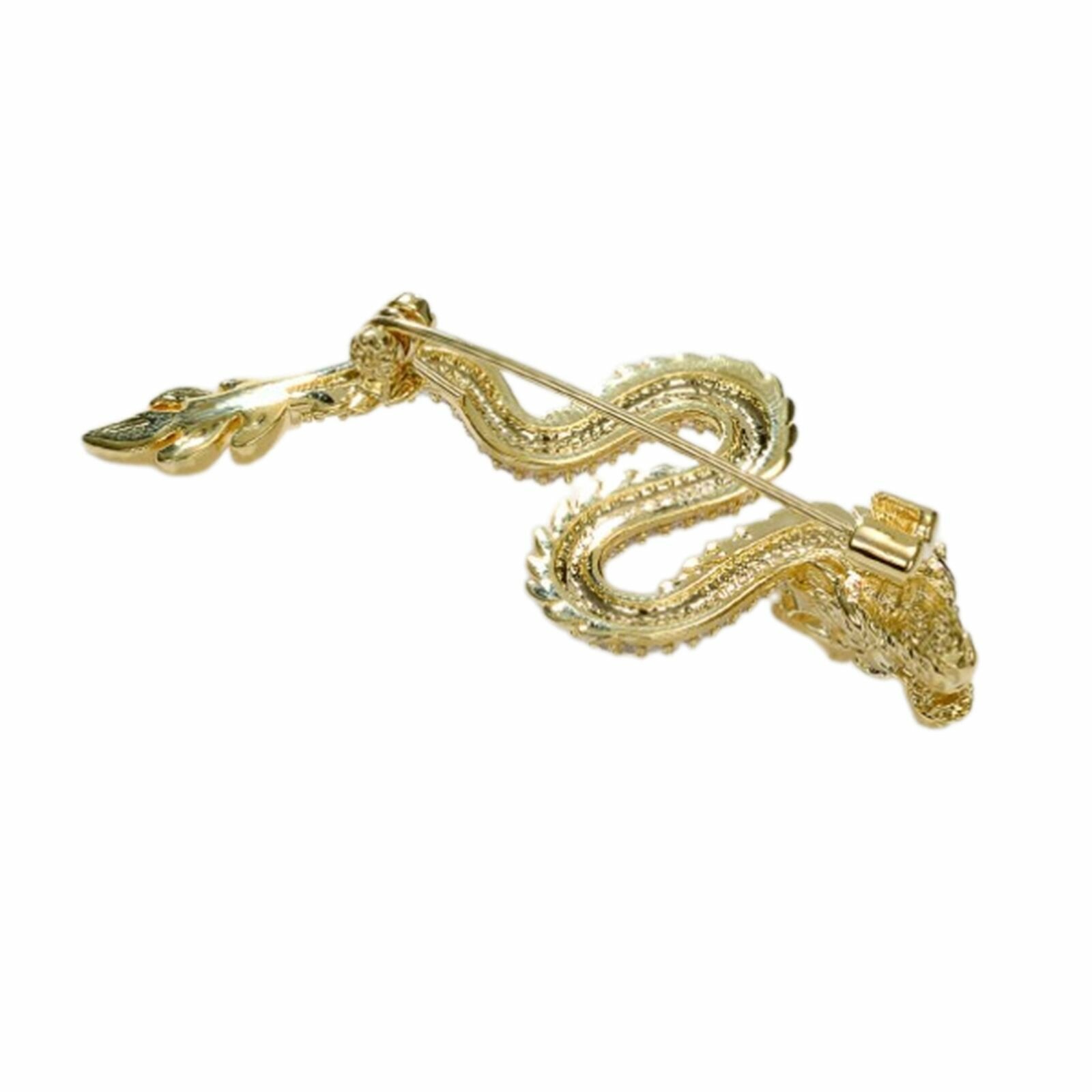 Стильные булавки с отворотом дракона универсальный китайский Новый год Зодиакис