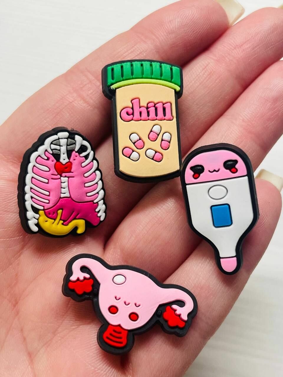 Джибитсы для Crocs медицина, клипса для обуви crocs