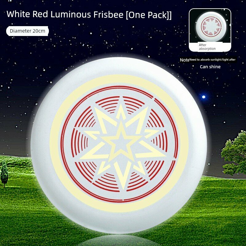 Светящийся летающий диск-бумеранг, мягкий бумеранг для детей, светящийся бумеранг, уличная игрушка для мальчиков