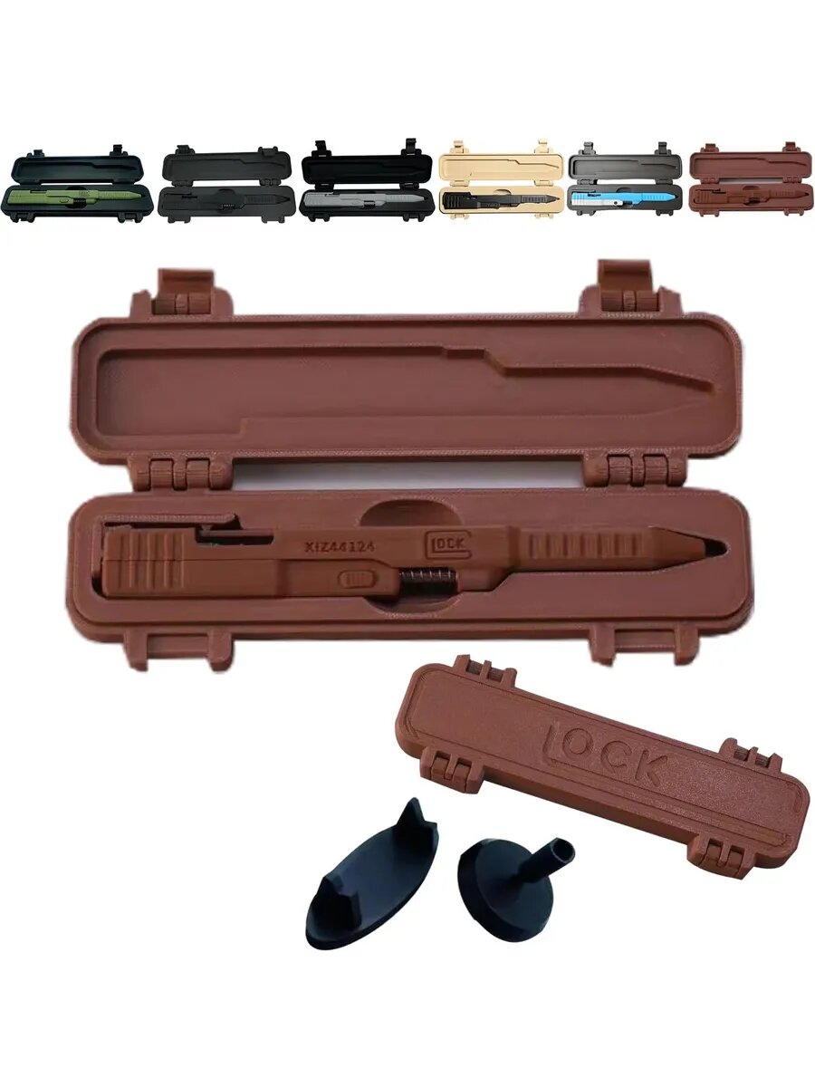 Тактическая шариковая ручка с выдвижным механизмом, многораз